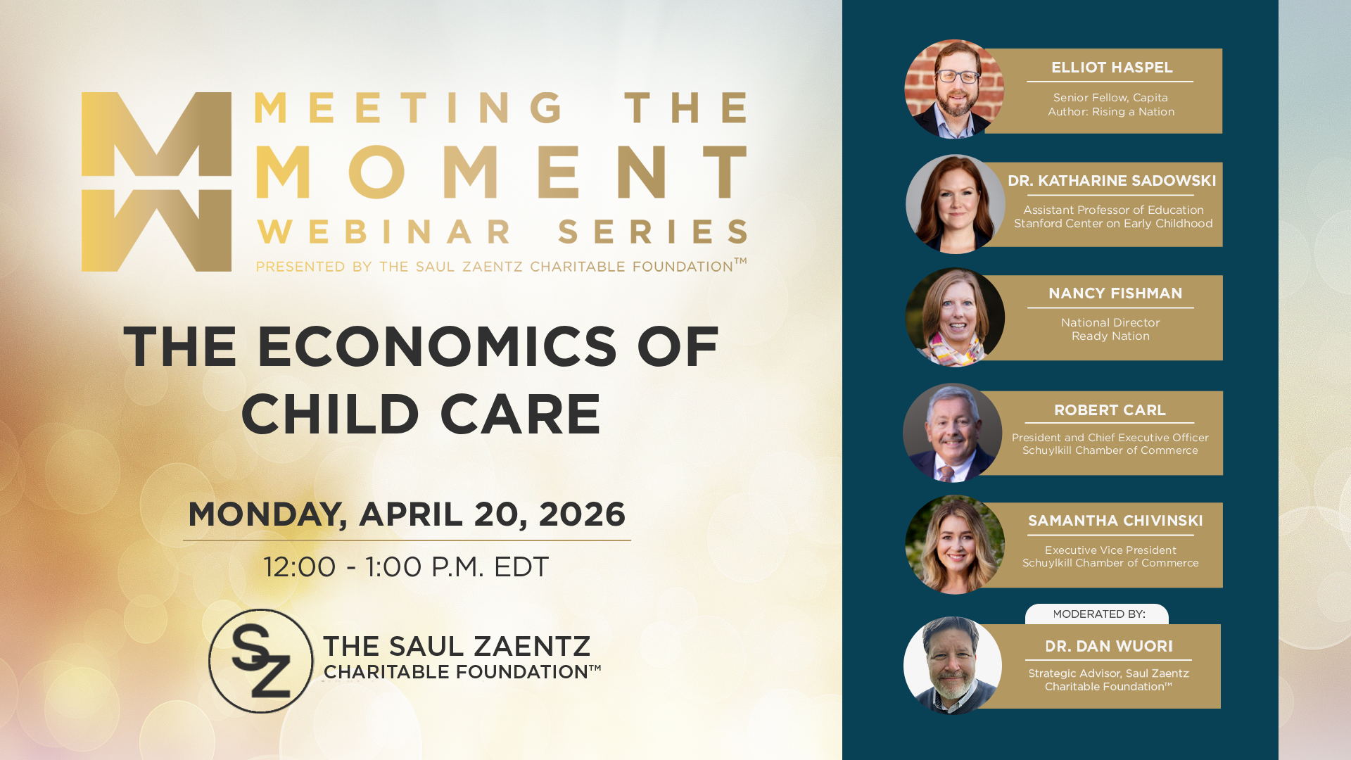 Webinar | Saul Zaentz Charitable Foundation